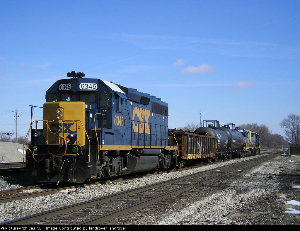 CSX 6346 On CSX Y 101